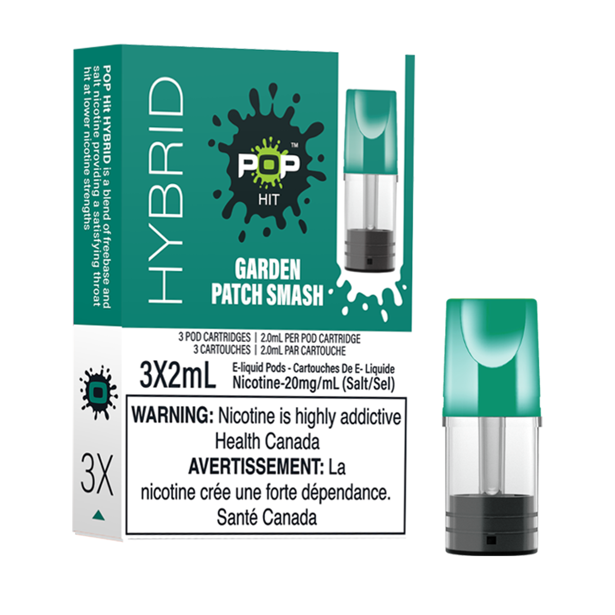 Pop ® Hybrid Pods | Garden Patch Smash | Best Vape Pods on sale