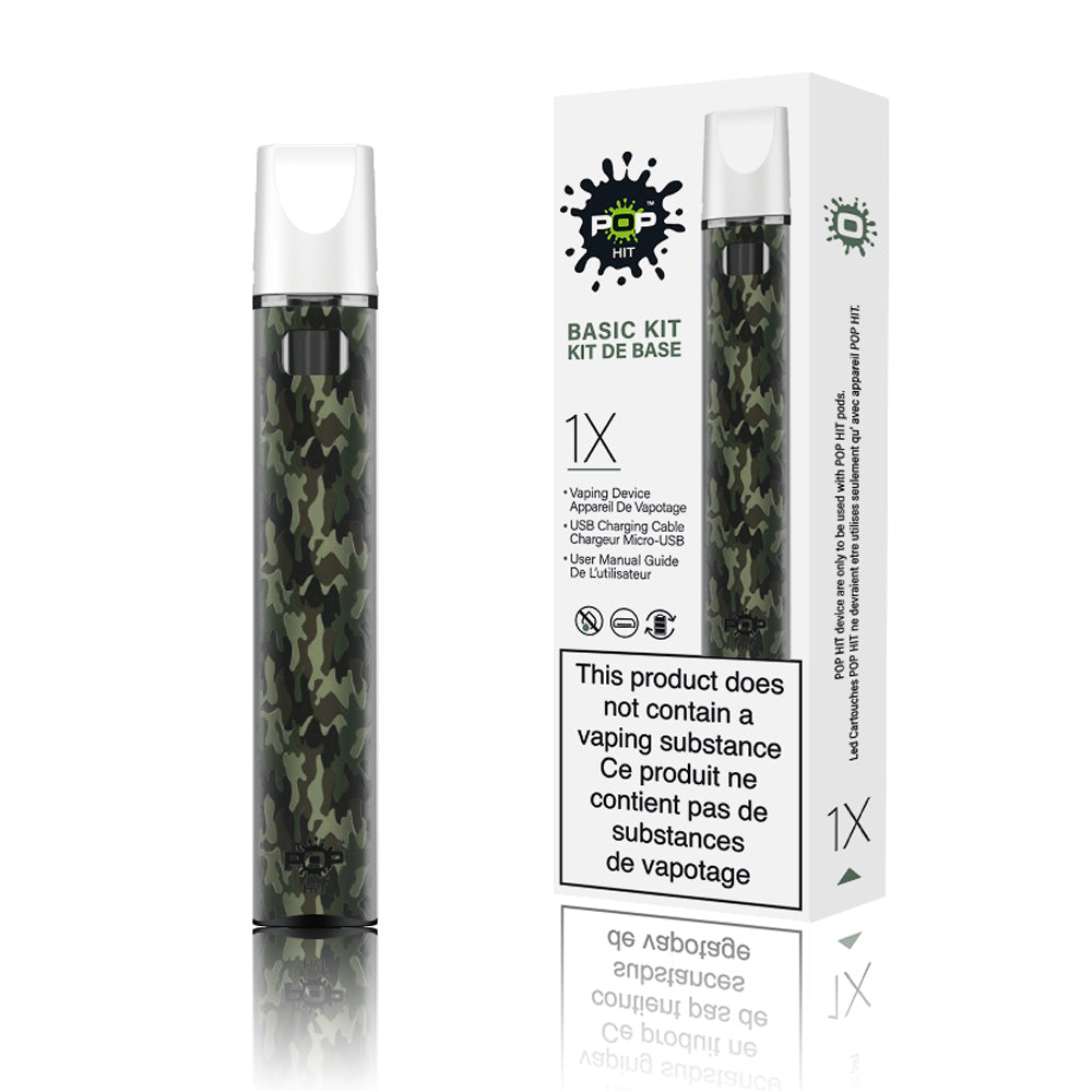 Buy ® POP HIT | Closed Pod Vape Device | Camo | Online in Canada