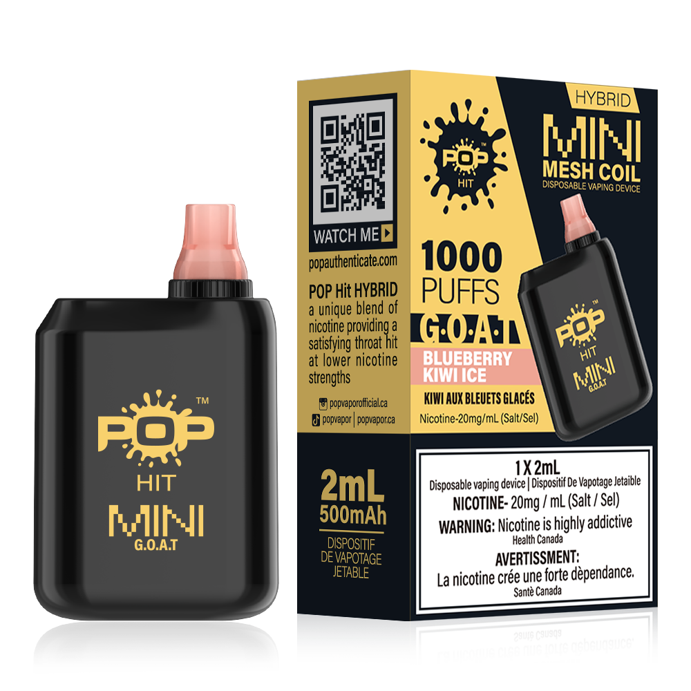 Box ® Mini Disposable Vape | Blueberry Kiwi Ice | Buy 3 Get 4 Promotion